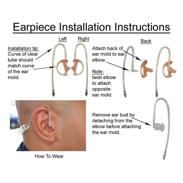 Code Red Semi-Custom Ear Mold Black | Medium - 911supply