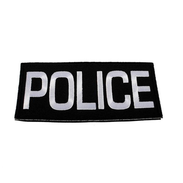 Police Patch Velcro back 5.5" x 2.75" | 911supply.ca